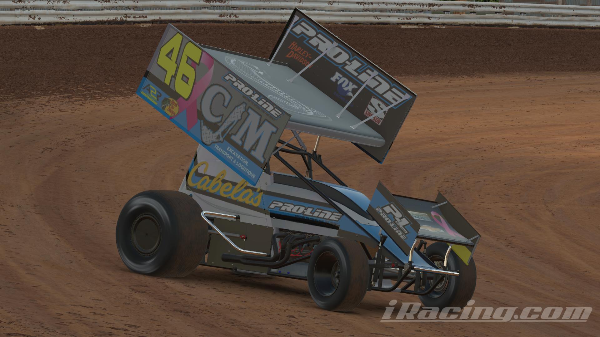 Patrick Maltais CJM team sprint car by Patrick Maltais2 - Trading Paints