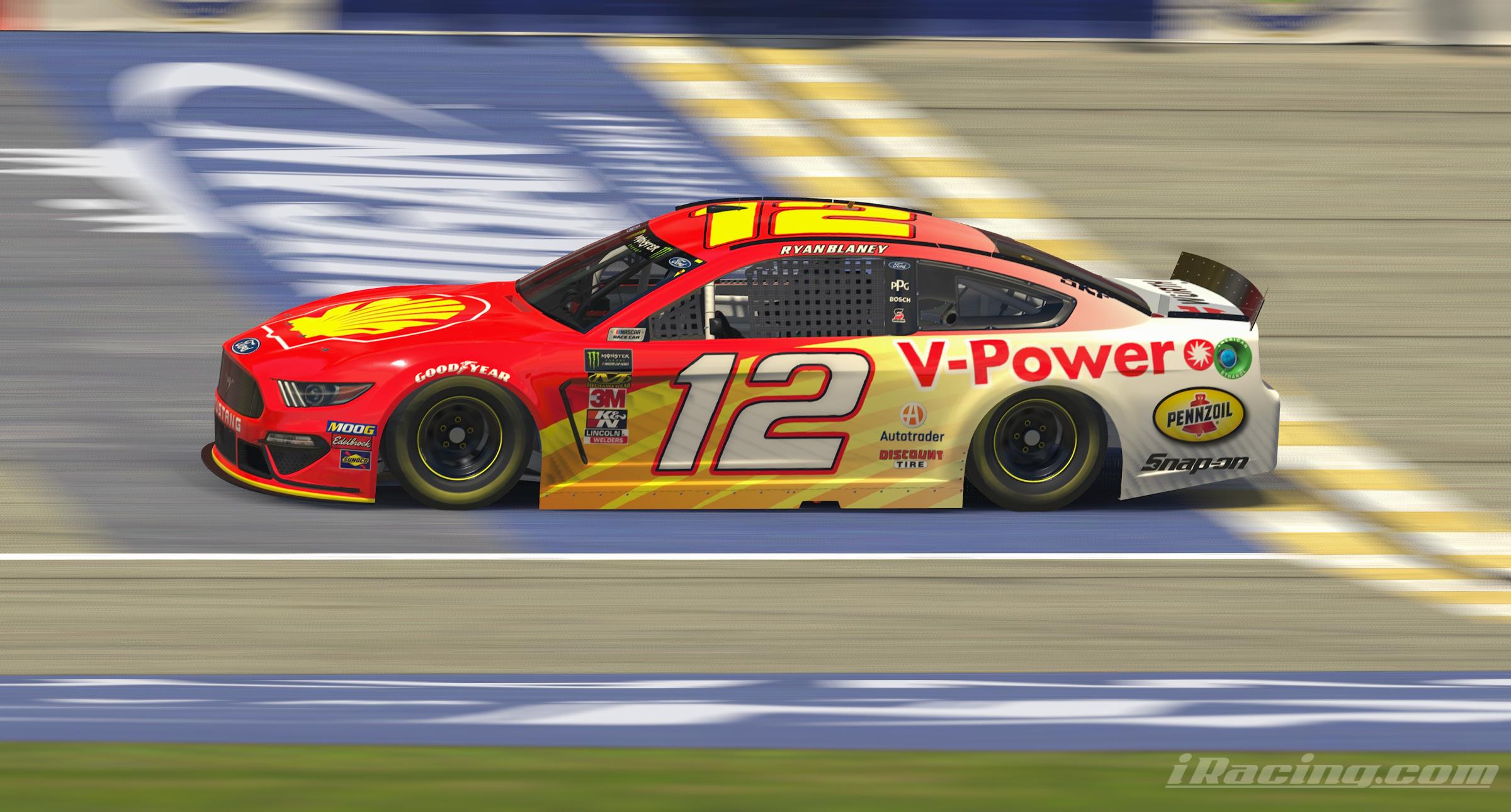 Fictional Shell Mustang by Thomas M. - Trading Paints