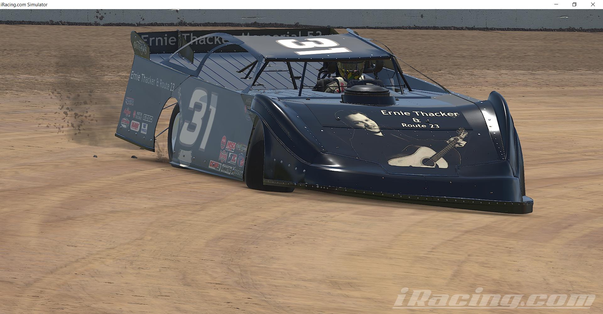 Ernie Thacker Limited Late Model by Joshua Billiter - Trading Paints