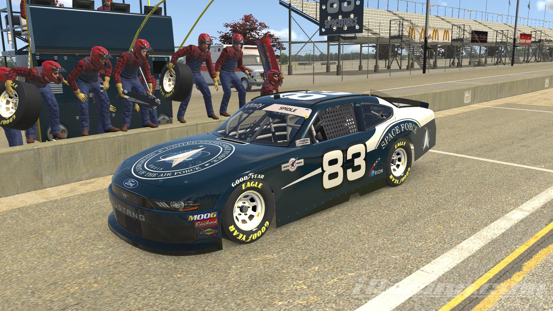 Space Force Ford Mustang by Scott Spidle - Trading Paints