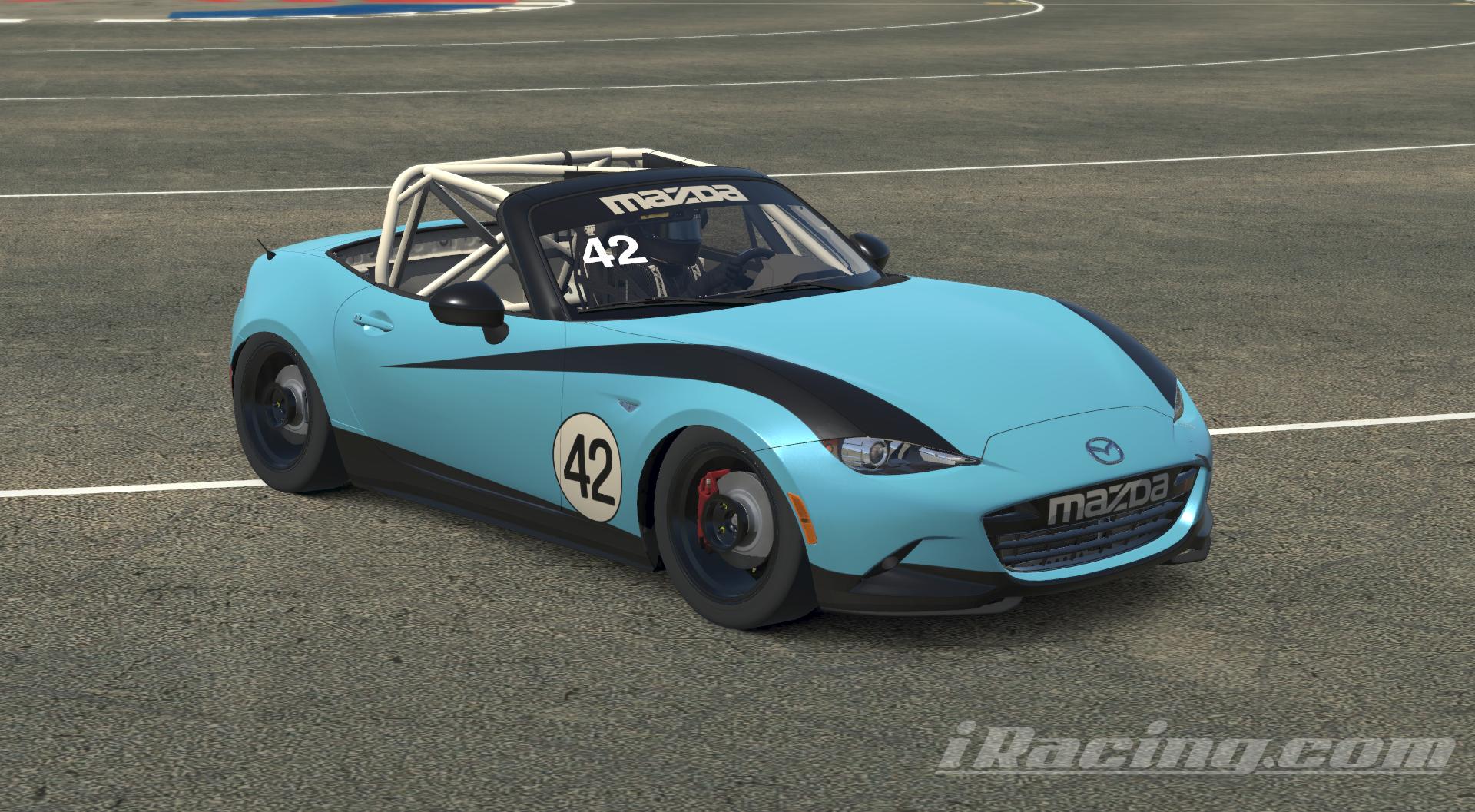 2020 MX5 blue & black by Xabier M. - Trading Paints
