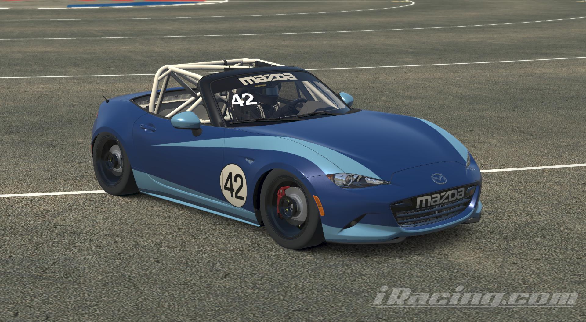 2020 MX5 Blue on blue by Xabier M. - Trading Paints