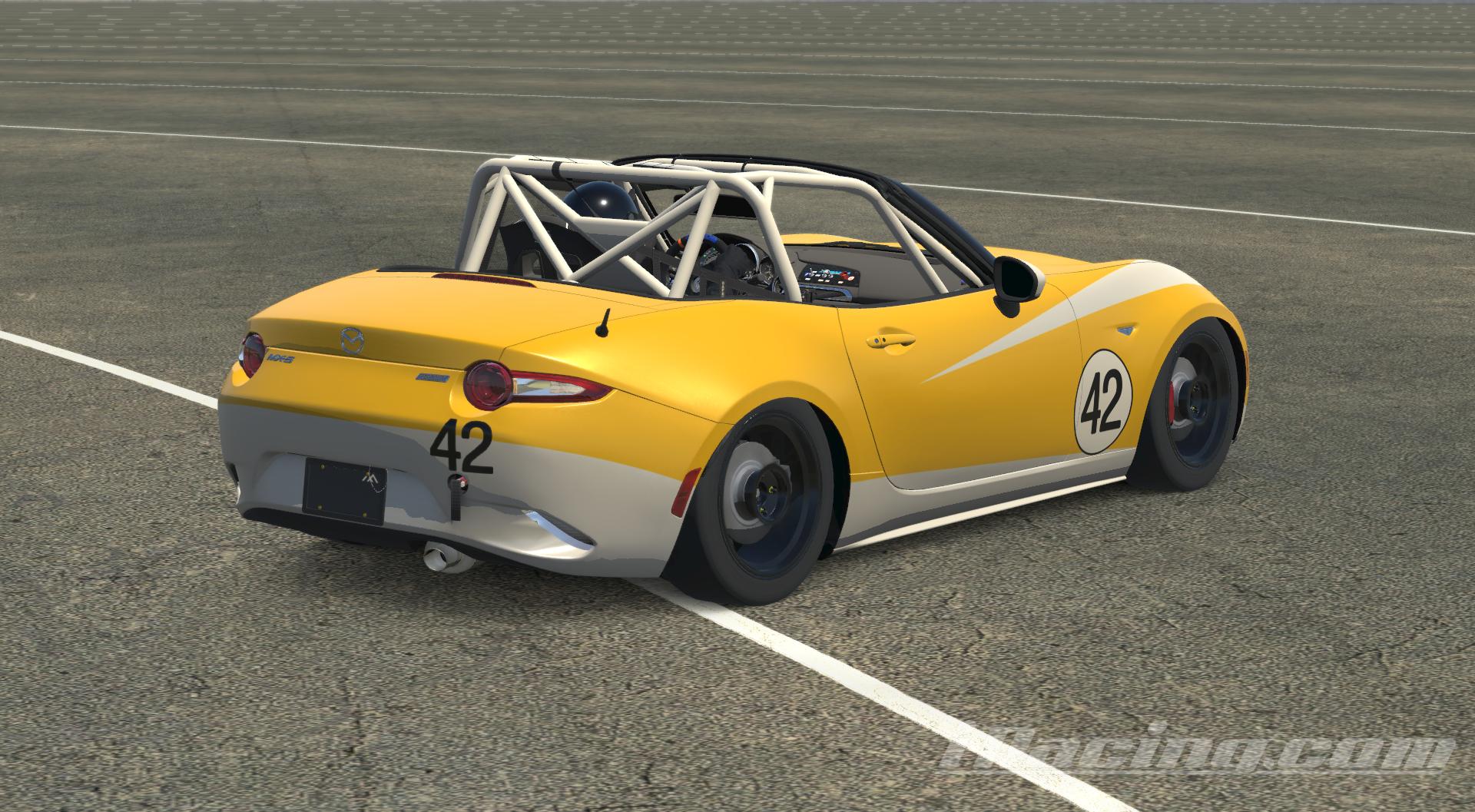 2020 MX5 Yellow by Xabier M. - Trading Paints