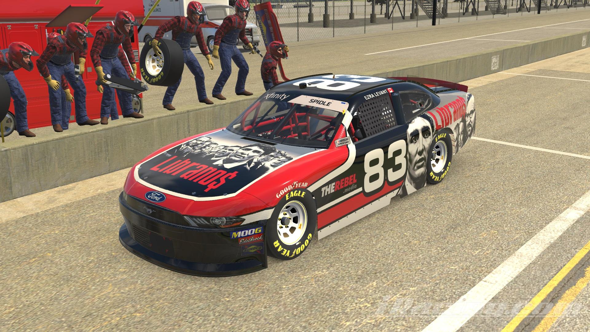 Libranos XFINITY Ford Mustang by Scott Spidle - Trading Paints