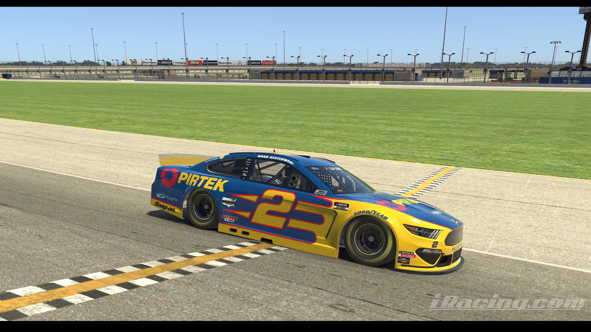 2020 Brad Keselowski Pirtek by Thomas Sink - Trading Paints