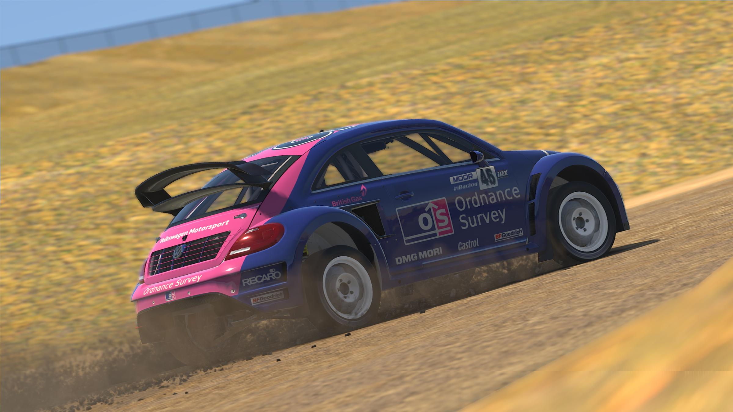 Ordnance Survey VW Beetle GRC [1999 British Rally Championship Mitsubishi Lancer Evolution] by ...