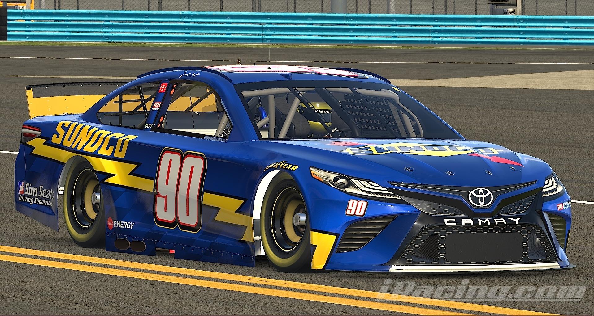 Zack Novak #90 Sunoco by Brian C Mullin - Trading Paints