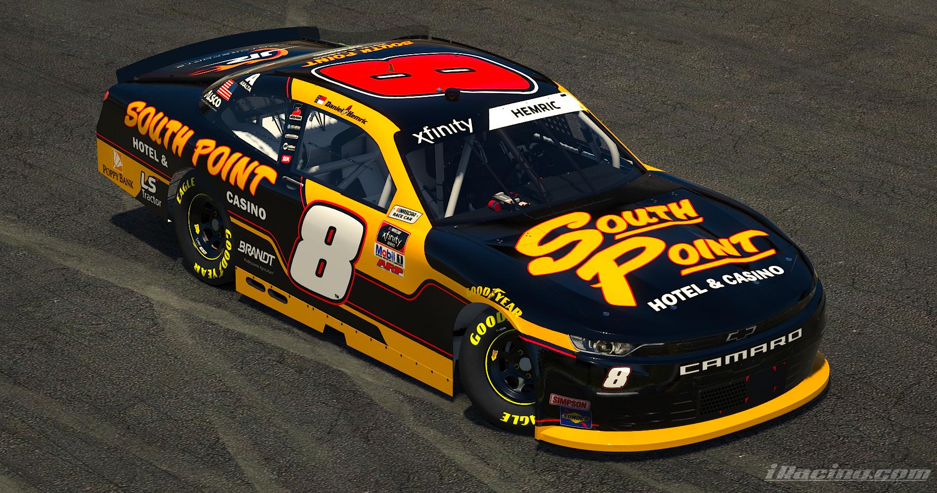 2020 Daniel Hemric South Point Camaro (No #s) by Ryan A Williams ...