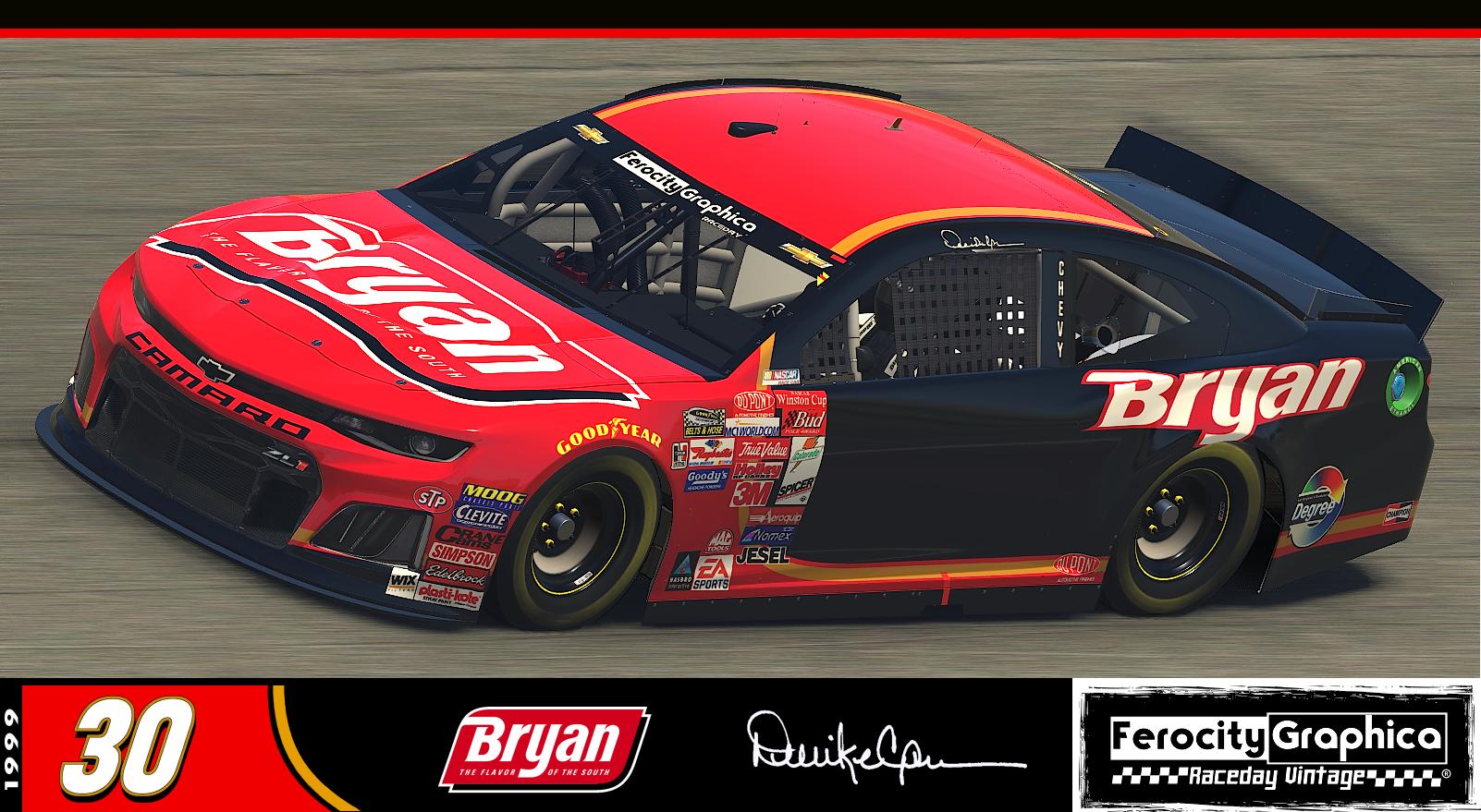 1999 #30 Derrike Cope Bryan Meats Chevy Winston Cup (NO Number) by ...