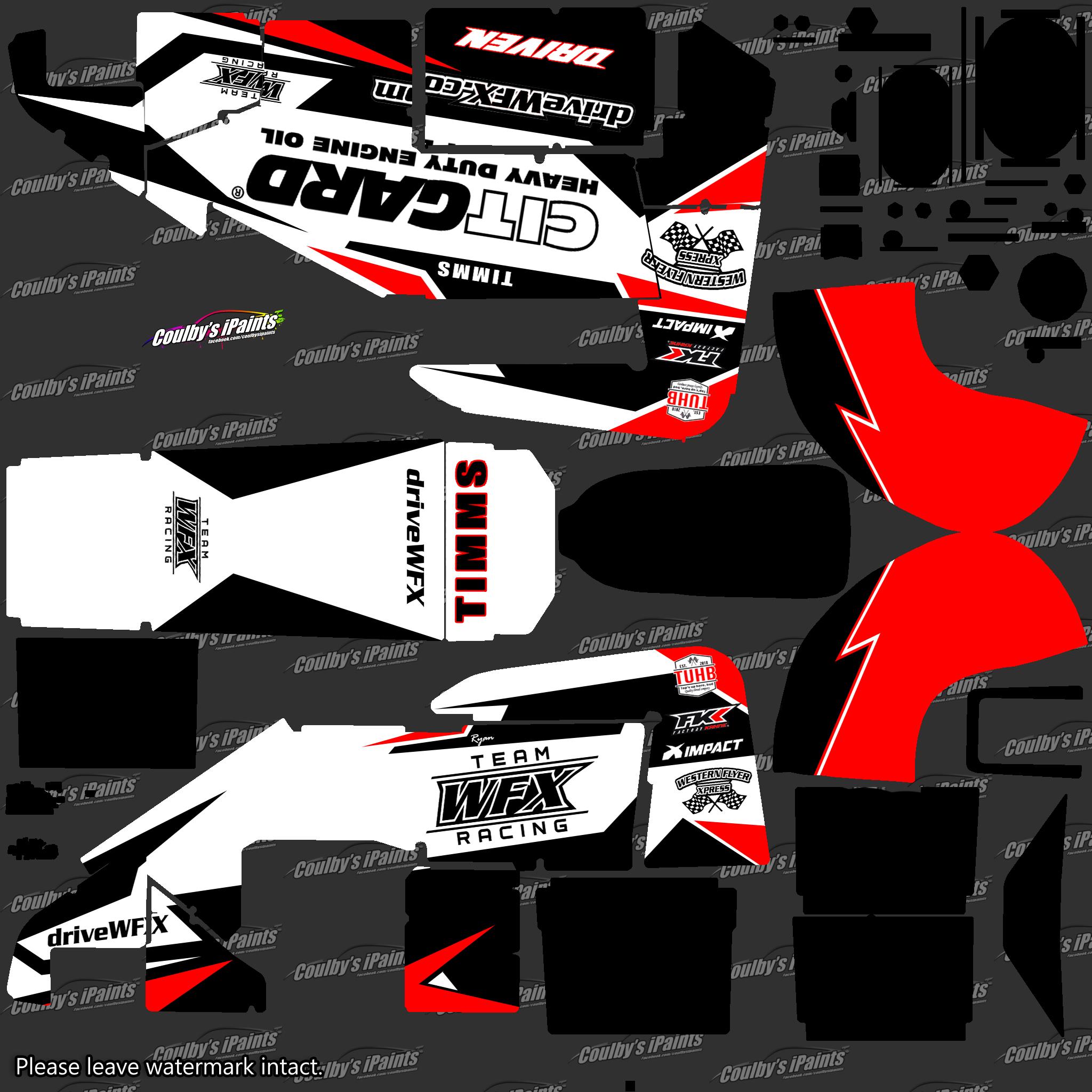 Flyin Ryan Timms 2020 WFX by Chase McDermand - Trading Paints