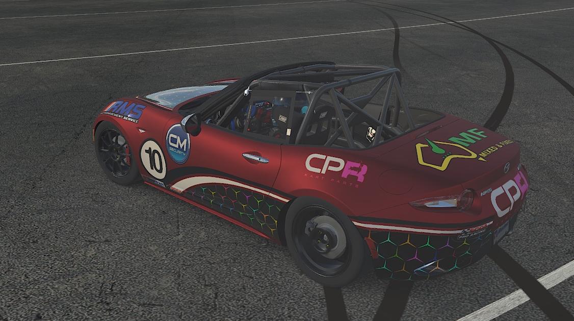 AMF MX-5 2020 Red by Justin Cotterill - Trading Paints