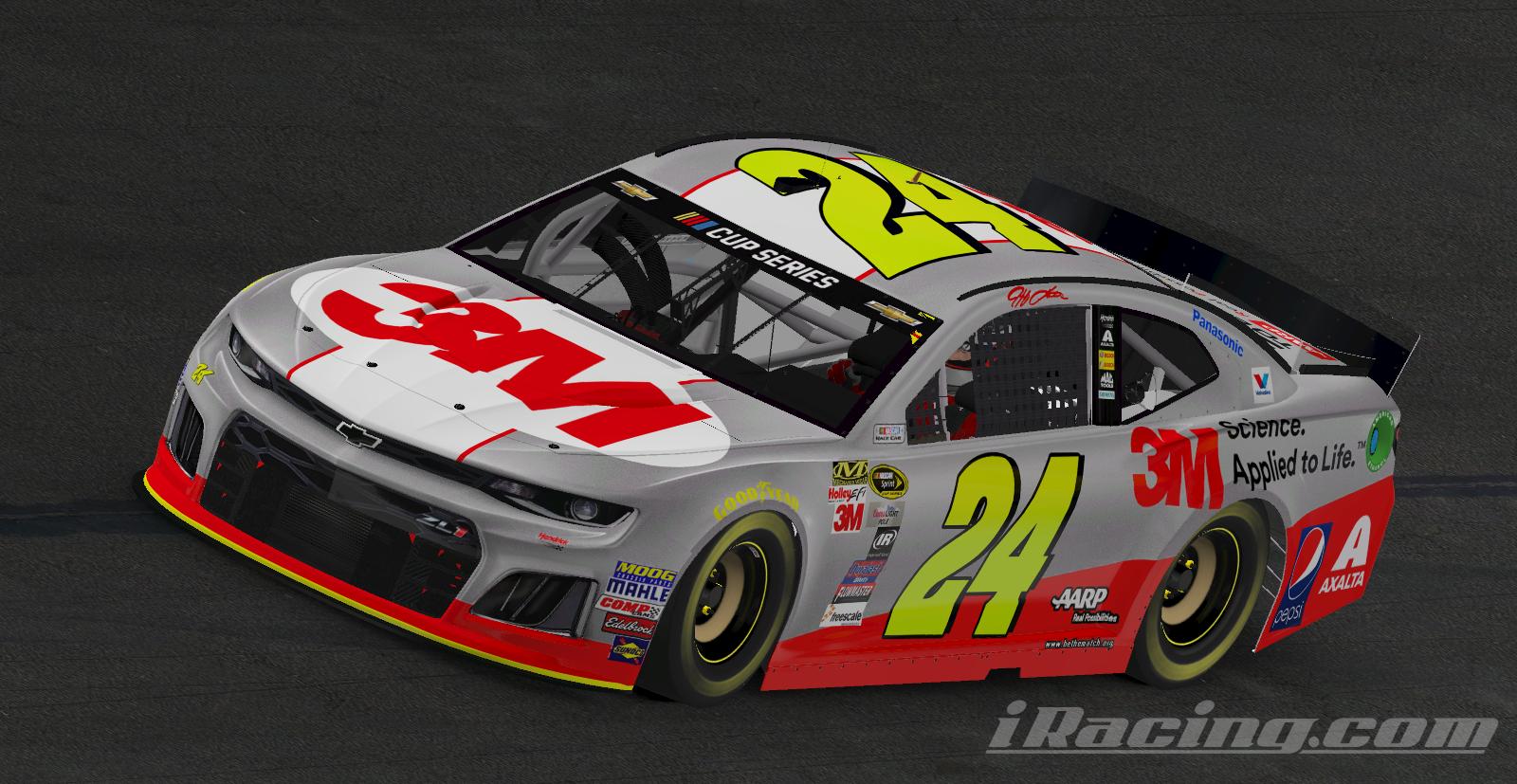 Jeff Gordon 2015 3M Camaro by Aly Osman - Trading Paints