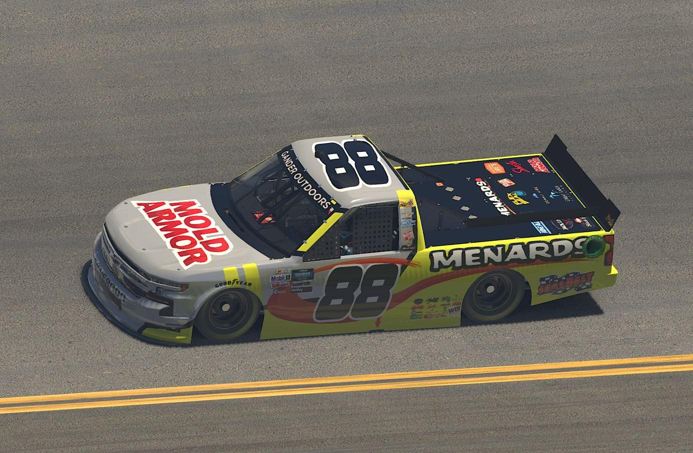 Matt Crafton 2020 Mold Armor (Daytona) by Jacob Winter - Trading Paints