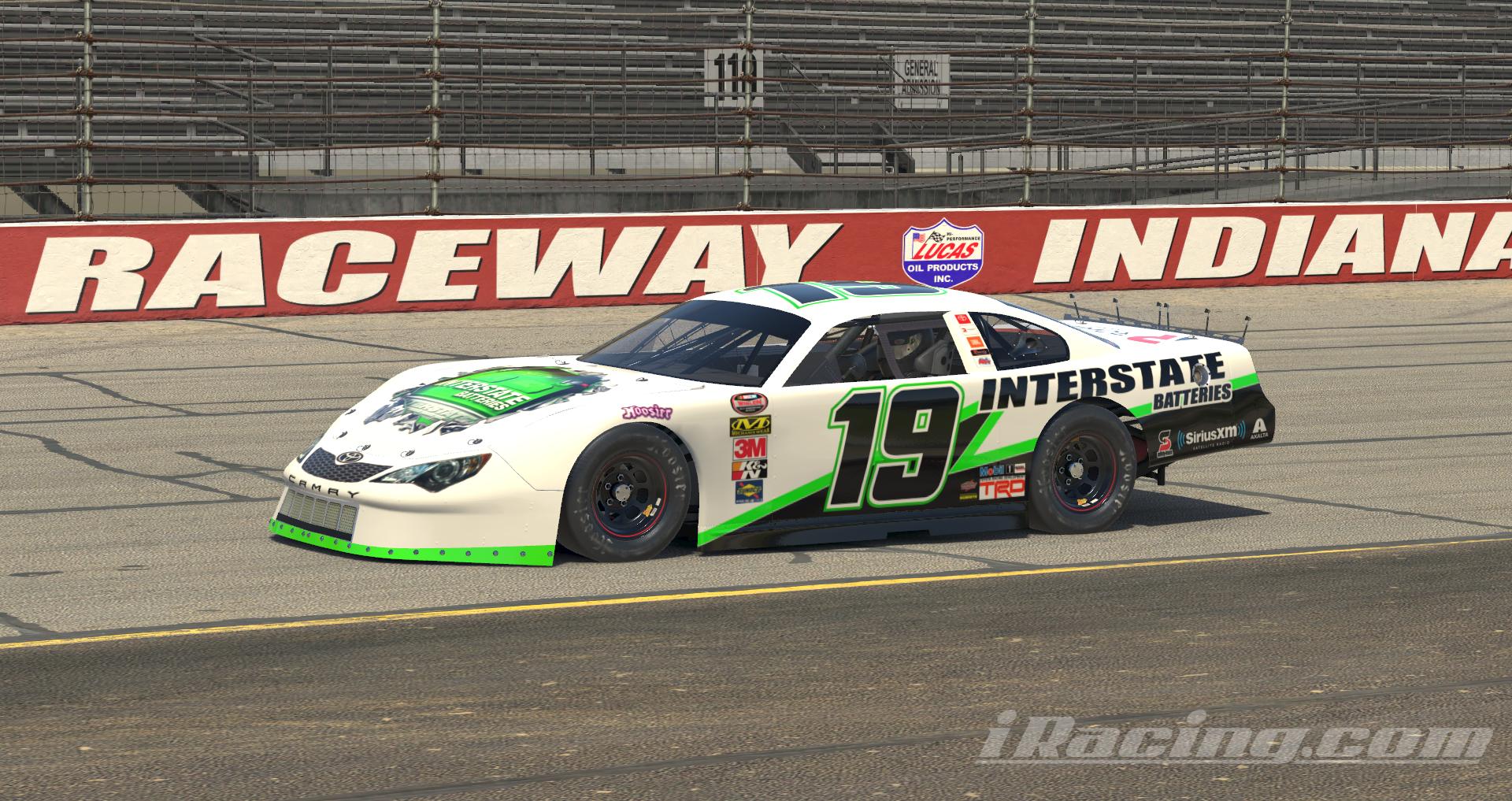 Interstate Batteries Toyota SLM #19 by Matthew Meyer3 - Trading Paints