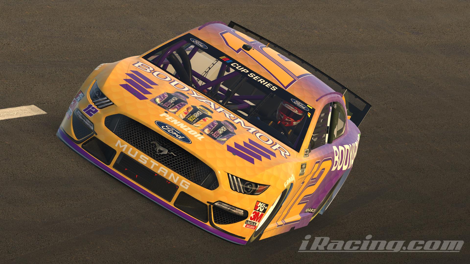 Ryan Blaney Kobe & Gigi Bryant Tribute Car (Custom #) by Chris T J ...