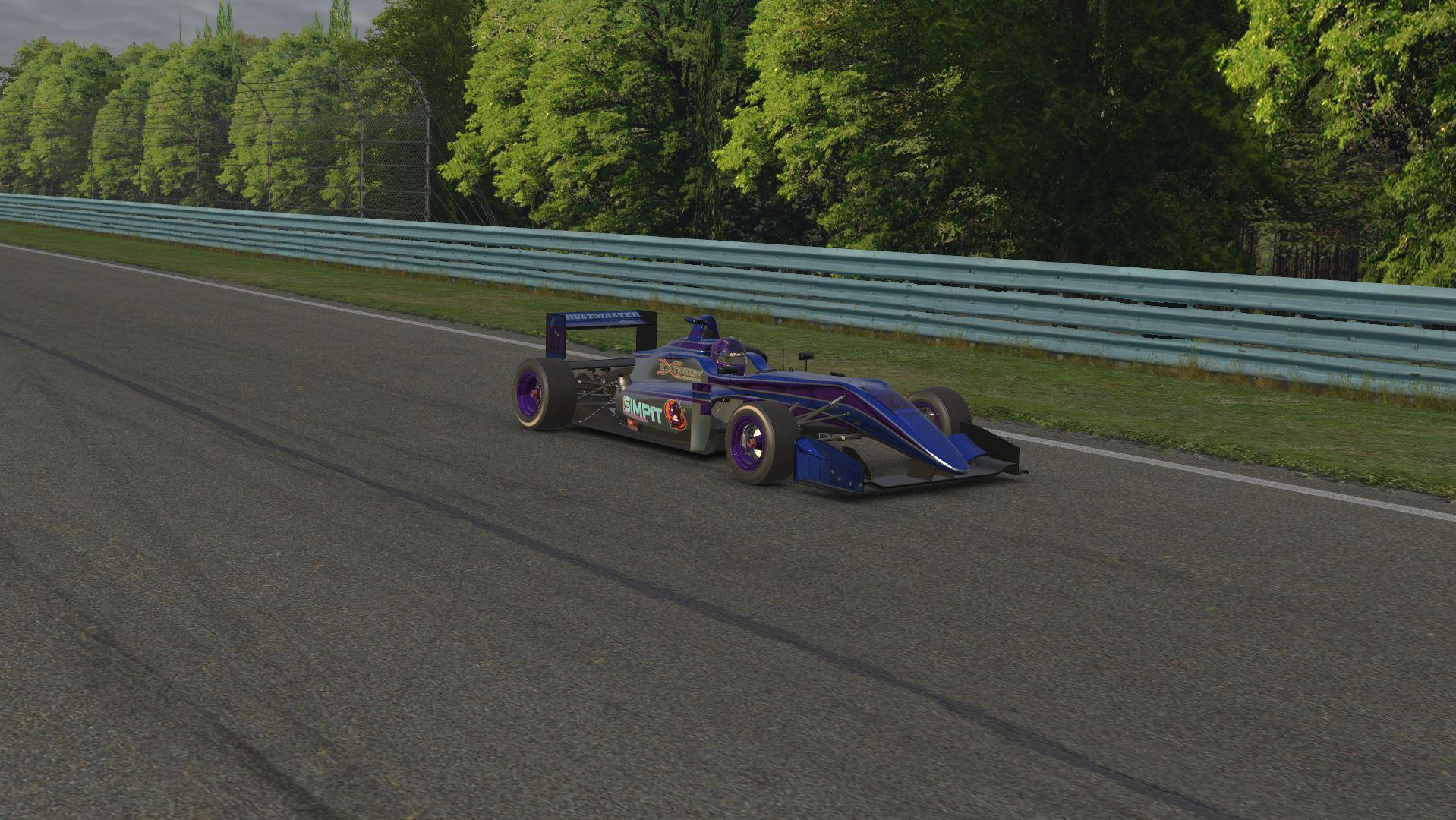 Booths Purple and Blue F3 by Devin Booth - Trading Paints