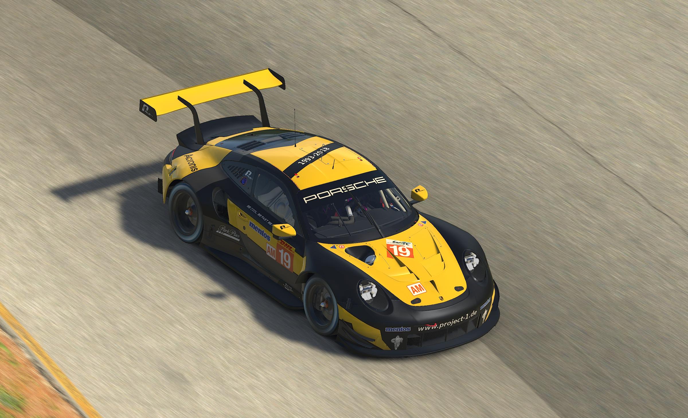 Project 1 Racing RSR by Chris Yardley - Trading Paints