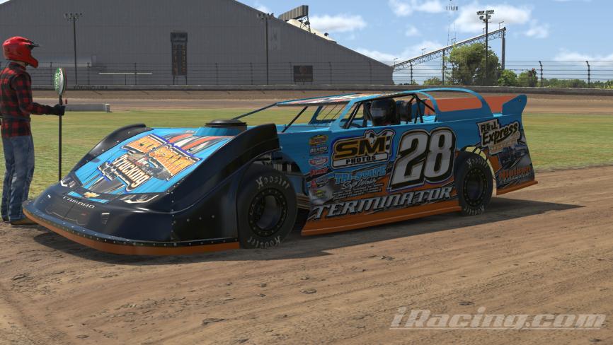 Dillon Magnussen Late Model by Colton Czapanskiy - Trading Paints