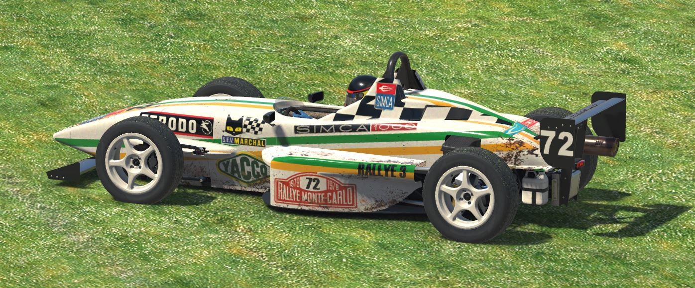 Formula Skip Barber simca 1000 by Juan Carlos Gonzalez - Trading Paints