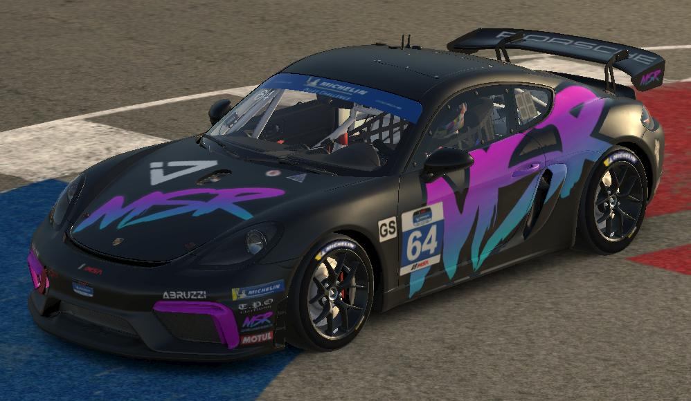MSR Cayman GT4 by Chris Beardy Howard - Trading Paints