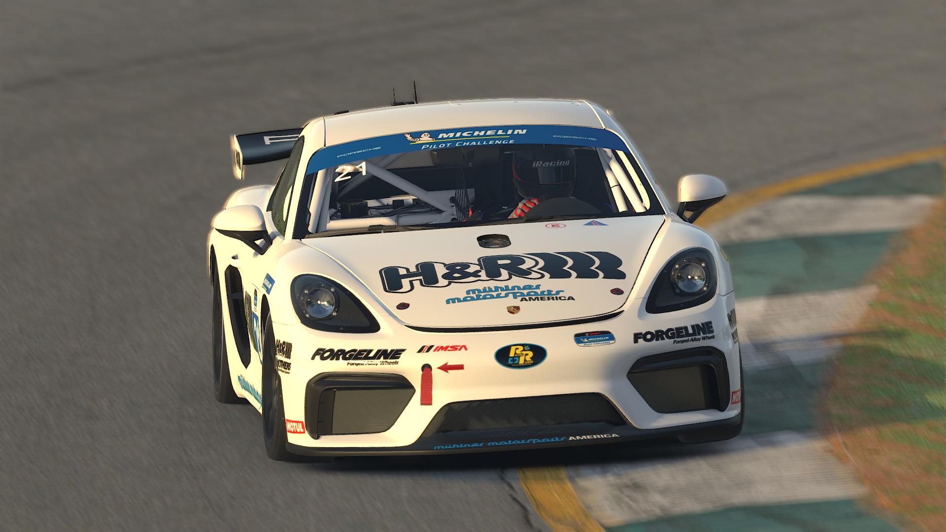 Muhlner America Cayman GT4 by Patrick Lindsey - Trading Paints