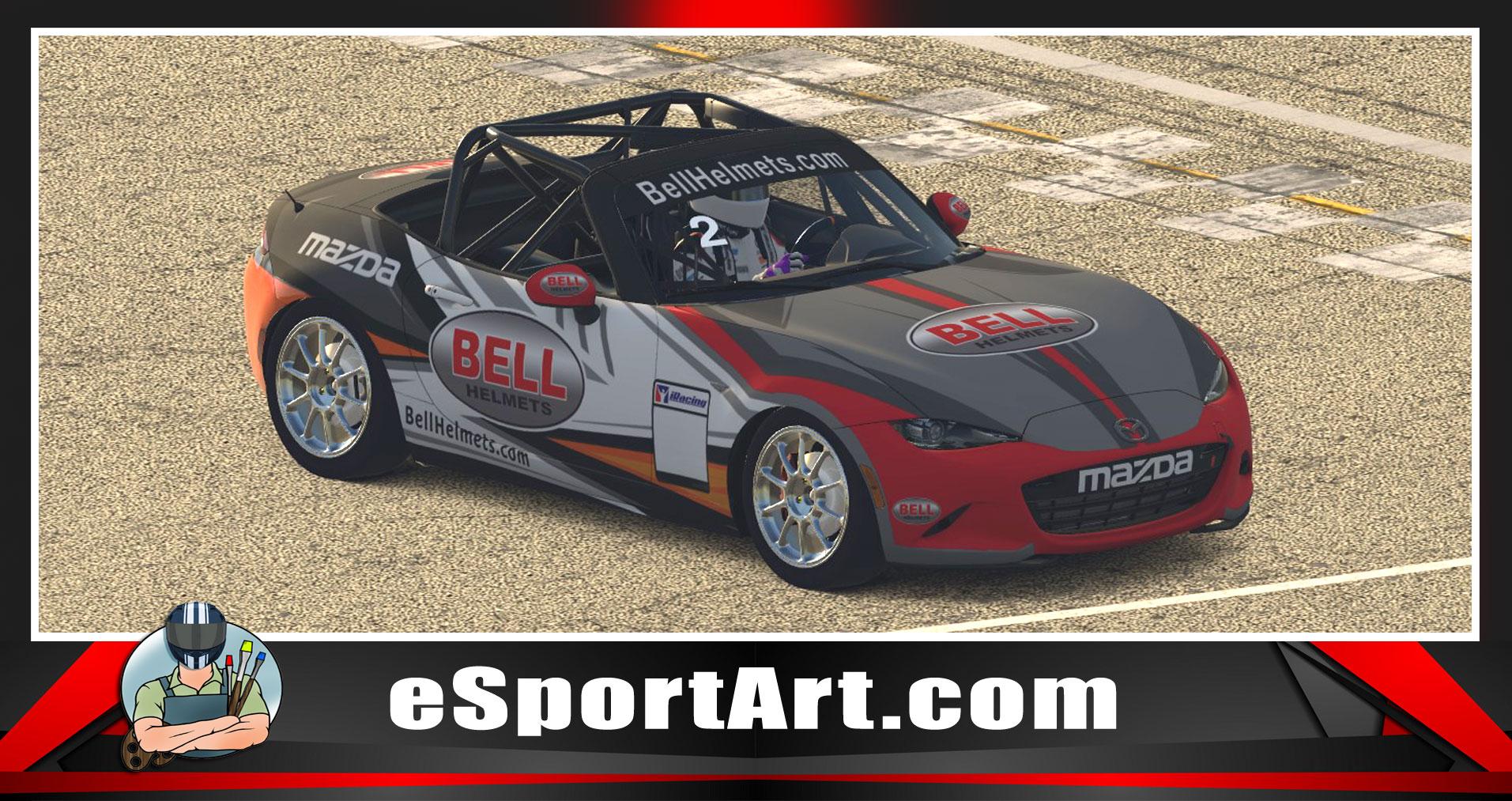 Bell Helmets MX 5 by Greg Mac - Trading Paints