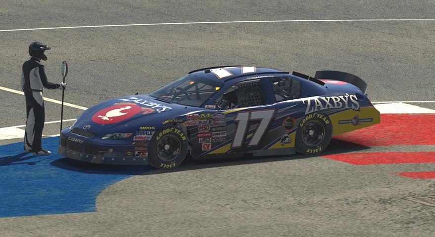Number 17 Zaxbys Camry by Ryan Dingler - Trading Paints