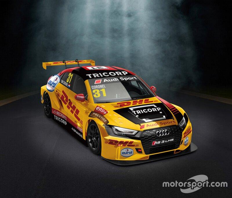 WTCR Tom Coronel 2020 DHL Audi by Adam Burhop - Trading Paints