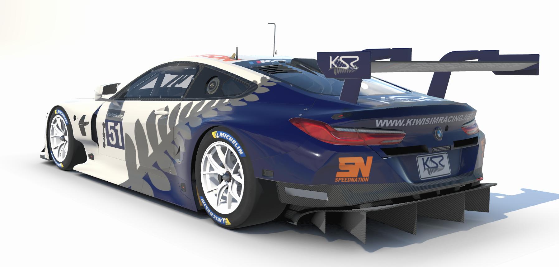 KSR - Kiwi Sim Racing - BMW M8 GTE by Matthew Pluck2 - Trading Paints