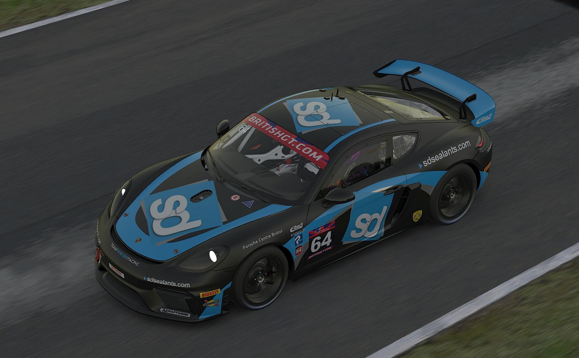 sdsealants Porsche GT4 (British GT version) by Chris Yardley - Trading ...