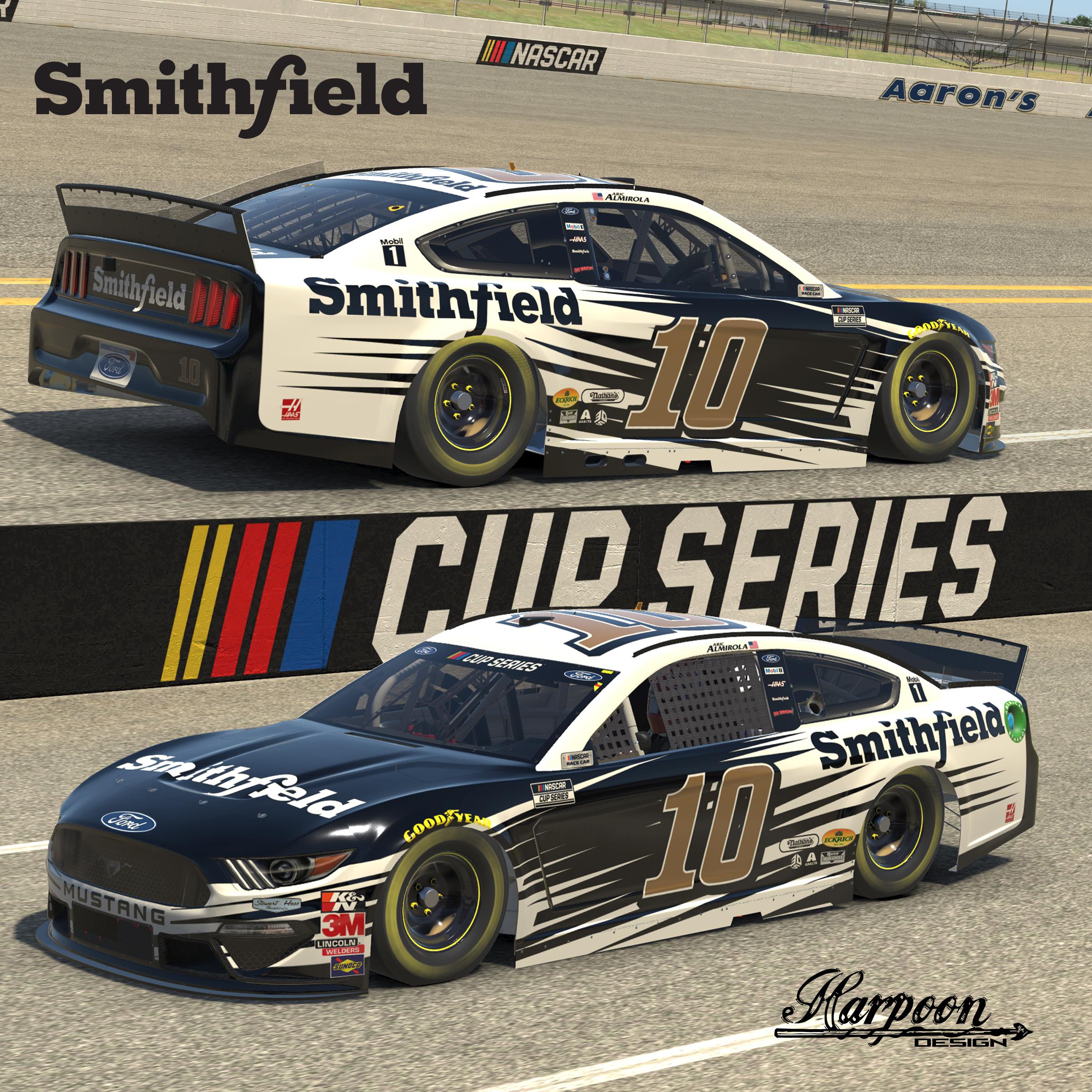 2020 Aric Almirola Smithfield Mustang No Num by Brantley Roden ...