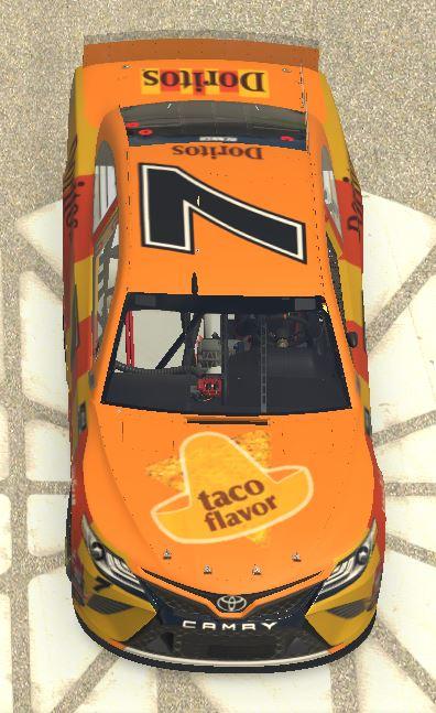 NASCAR Cup Series Frito Lay Taco Doritos Toyota Camry - Spec Map ...
