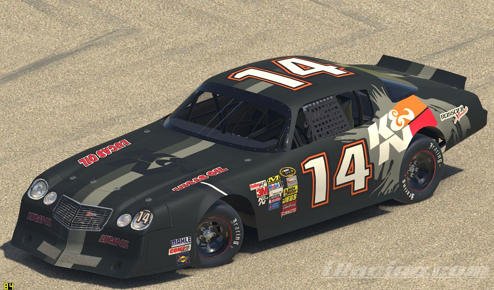 K&N Street Stock Matte Black edition by Stephane Parent - Trading Paints