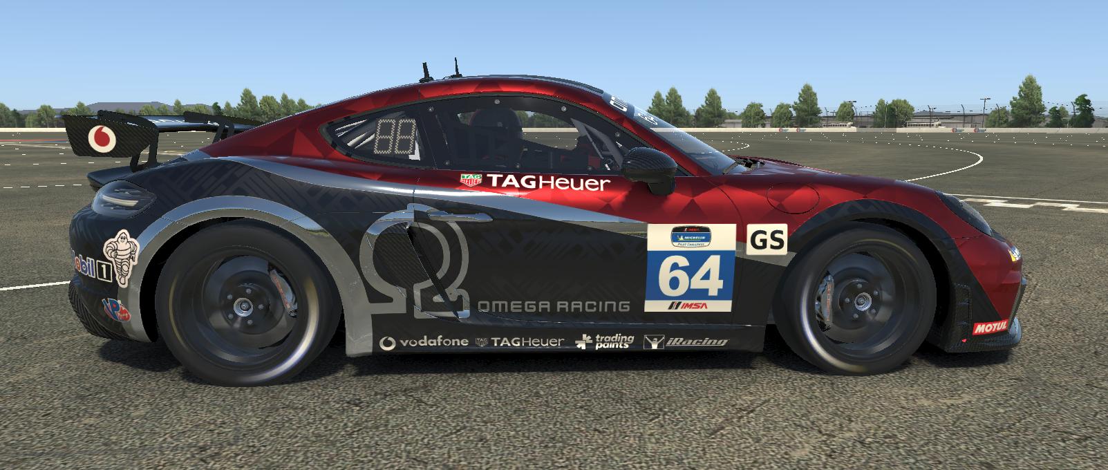 Omega Racing Metallic Red by Adnan A. - Trading Paints