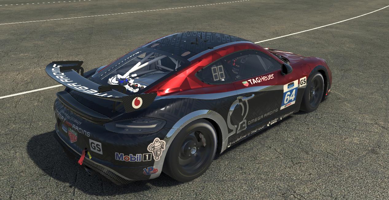 Omega Racing Metallic Red by Adnan A. - Trading Paints