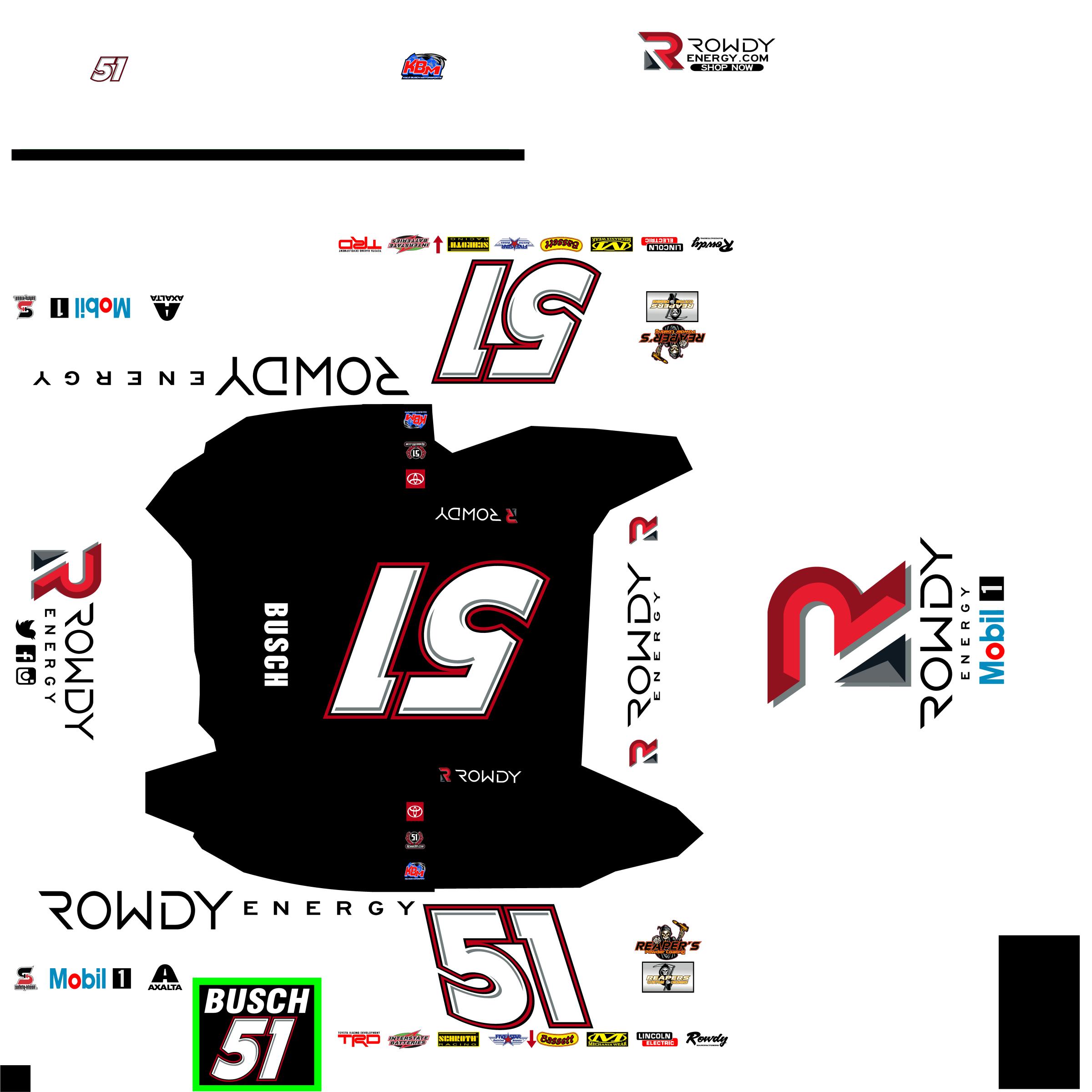 ROWDY energy by Chad Adams - Trading Paints