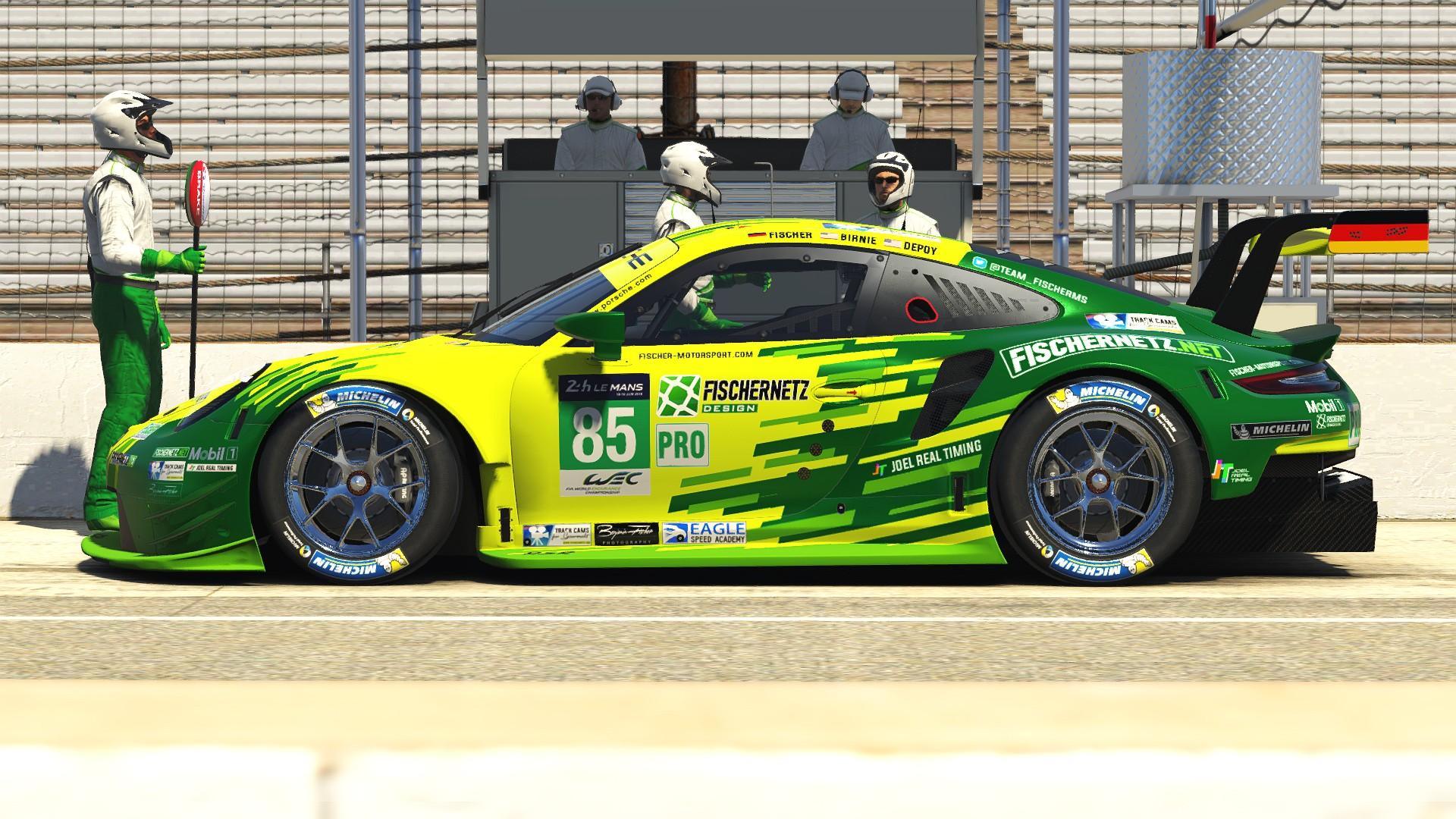 2020 iRacing ELMS - #85 Fischer Motorsport Porsche 911 RSR by Benjamin ...