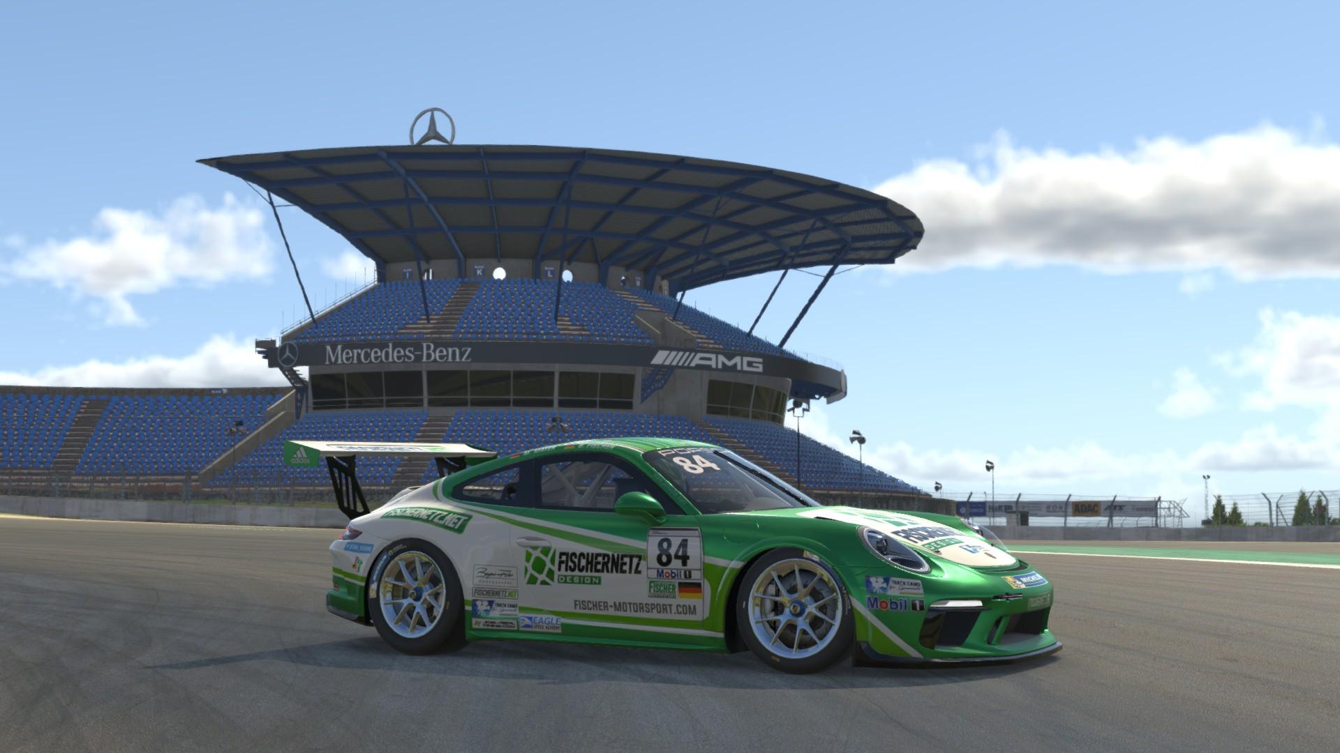 2020 iRacing NEC - #84 Fischer Motorsport Porsche 911 GT3 Cup by ...