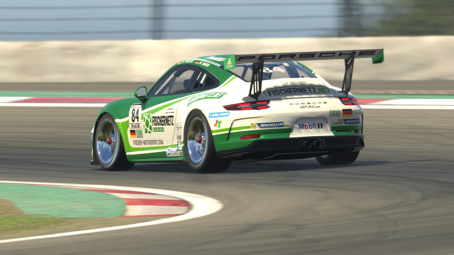 2020 iRacing NEC - #84 Fischer Motorsport Porsche 911 GT3 Cup by ...
