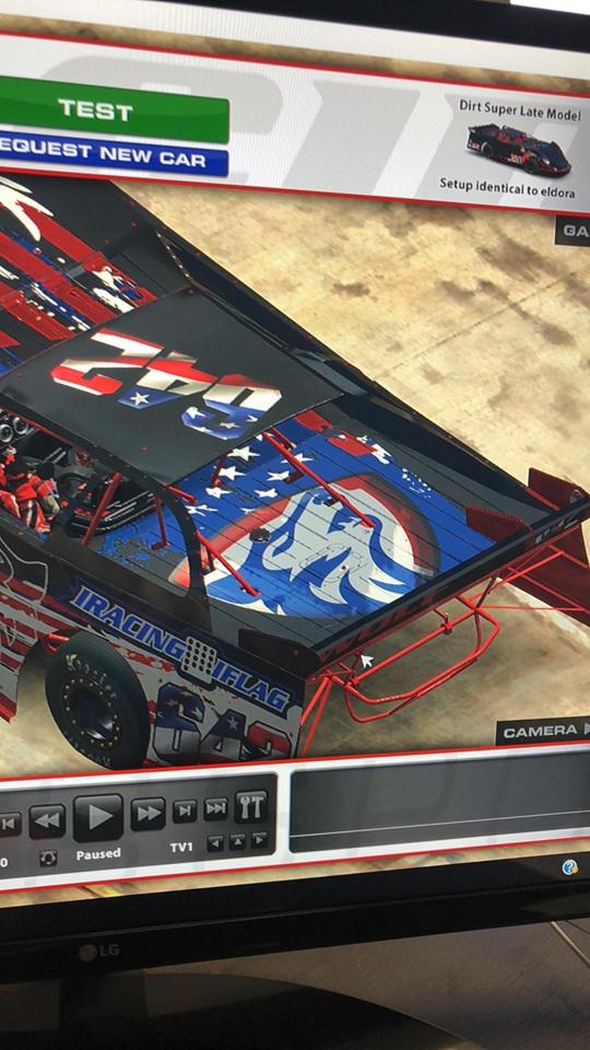 Wolf Racing Chrome Late Model by Gene Wolf - Trading Paints