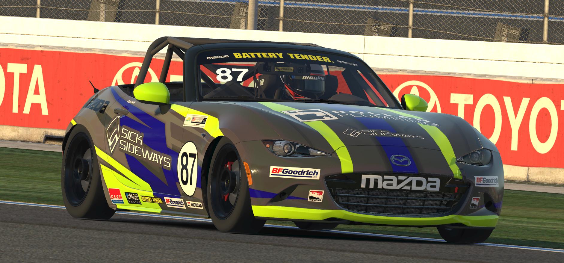 2019 Selin Rollan "Sick Sideways" Battery Tender MX-5 Cup by Preston ...