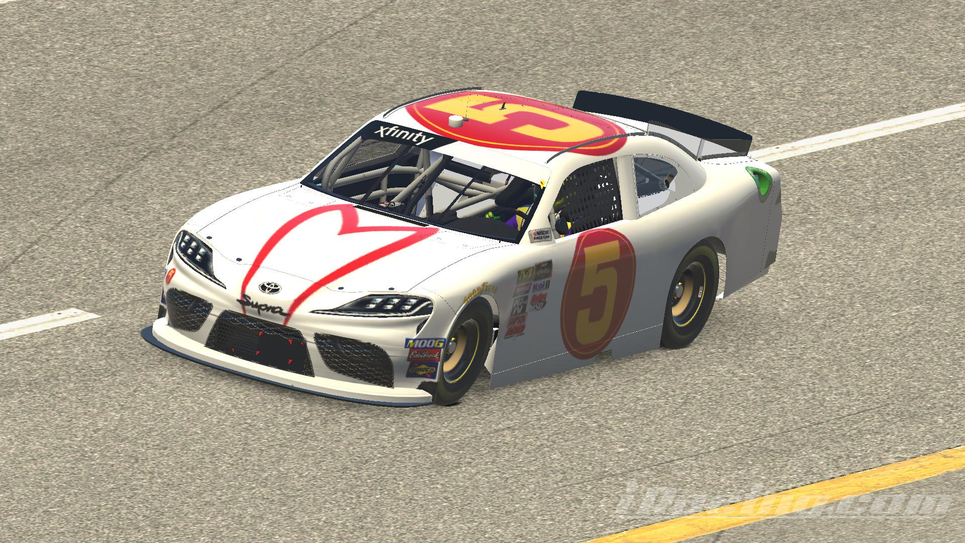 mach 5 supra w/ number by Steven Parriott - Trading Paints