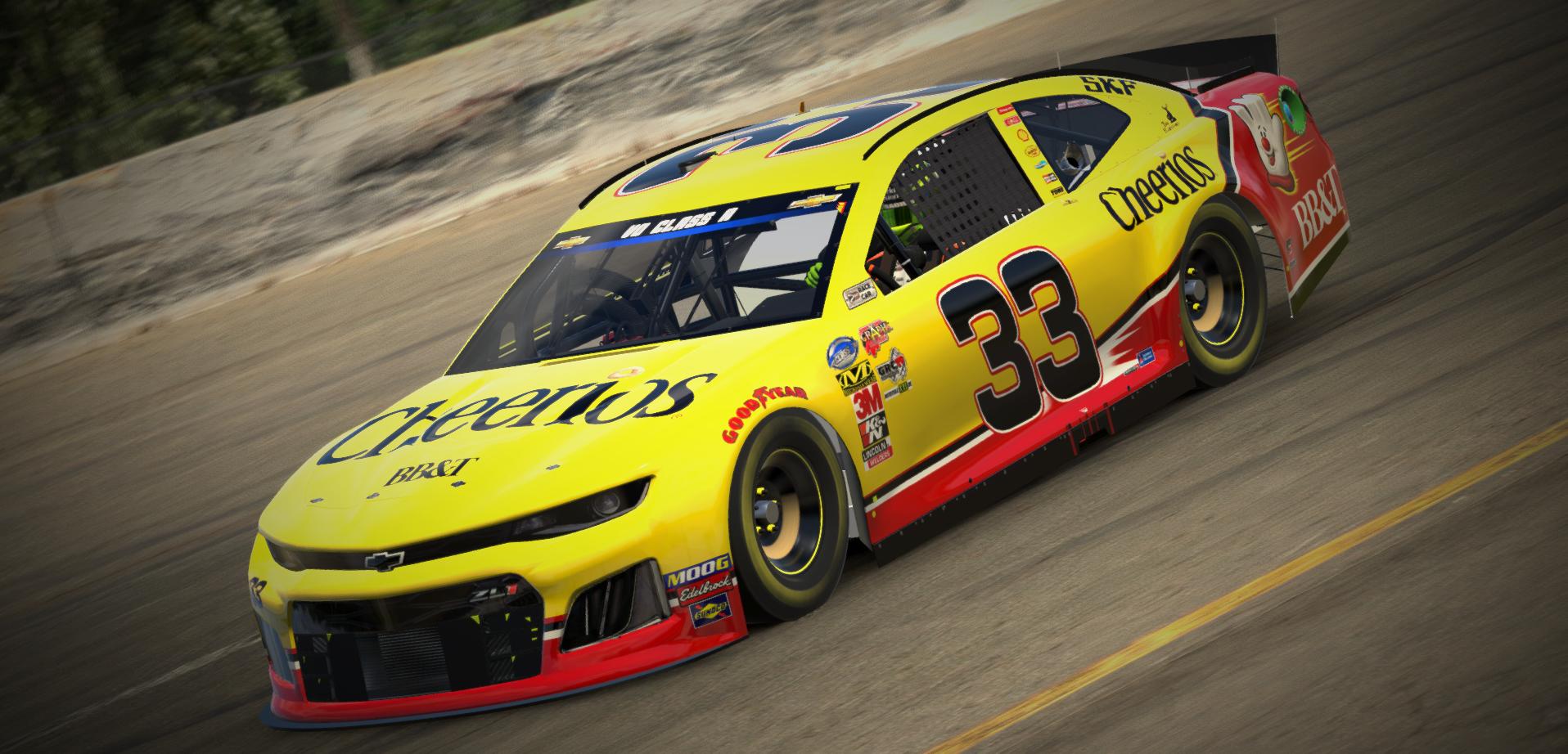 2009 C.Bowyer - Cheerios /w Number by Thomas Nolden - Trading Paints