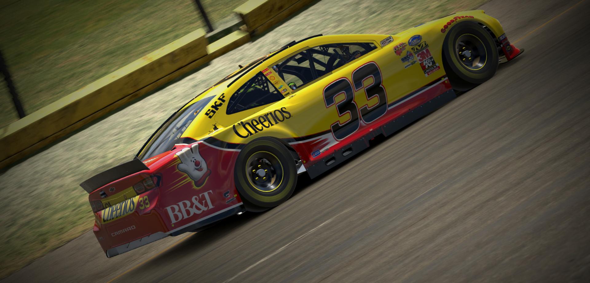 2009 C.Bowyer - Cheerios /w Number by Thomas Nolden - Trading Paints