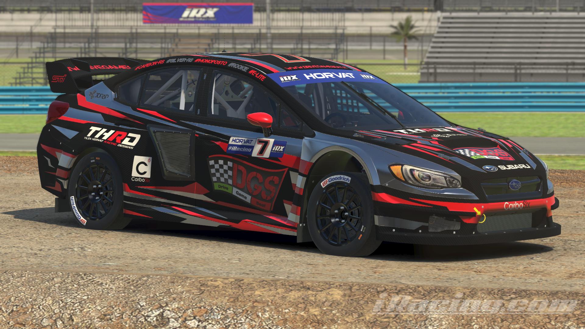 Subaru WRX STI - DriveGameSeat Racing Team by Tilen Horvat - Trading Paints