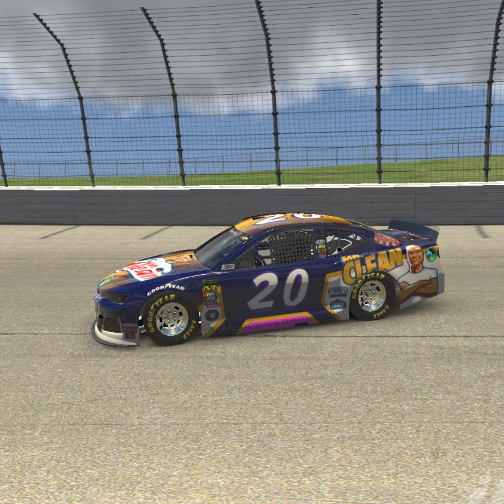 Mr Clean Cup Series Camaro by Ron Klym - Trading Paints