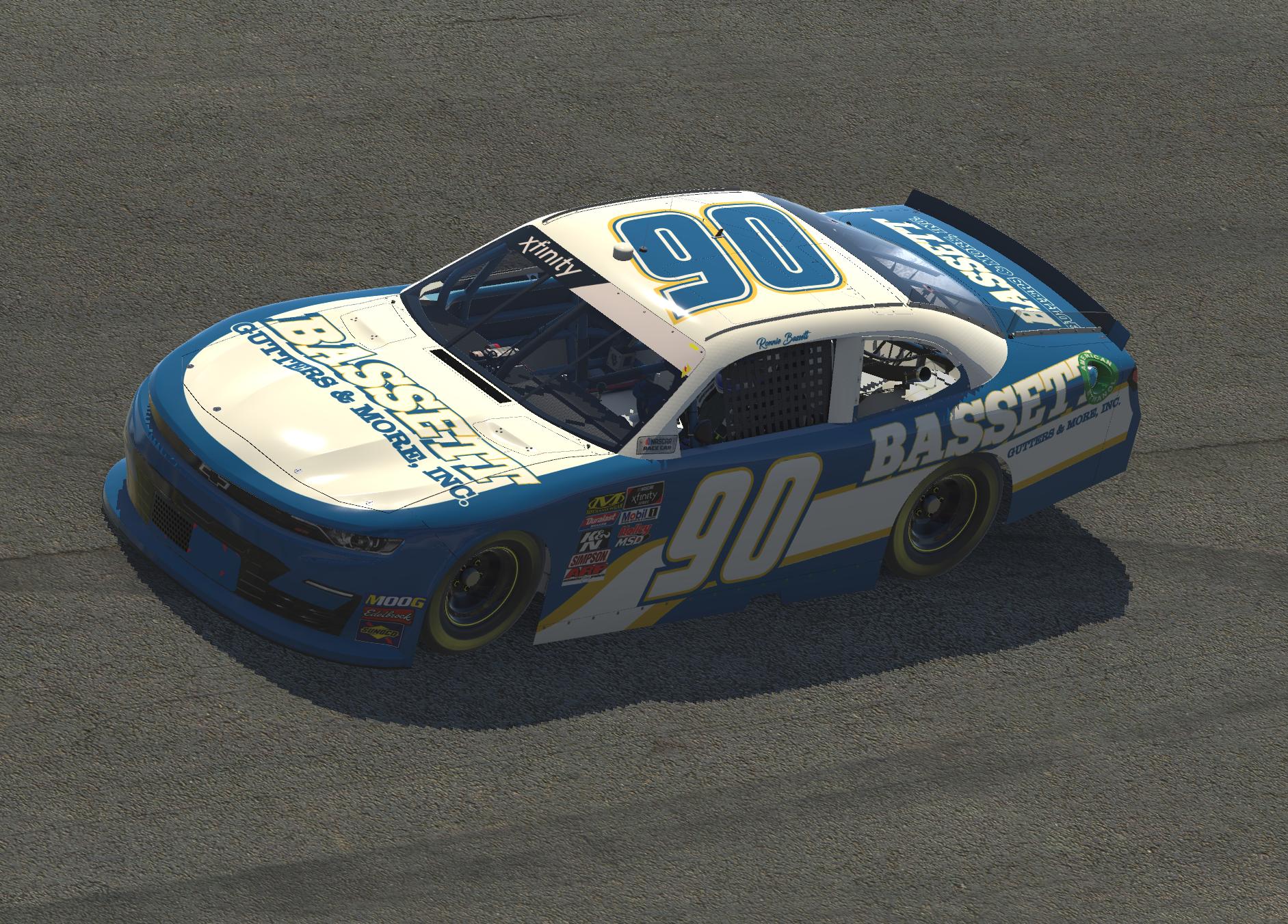Ronnie Bassett 90 by Justin M. Williams - Trading Paints