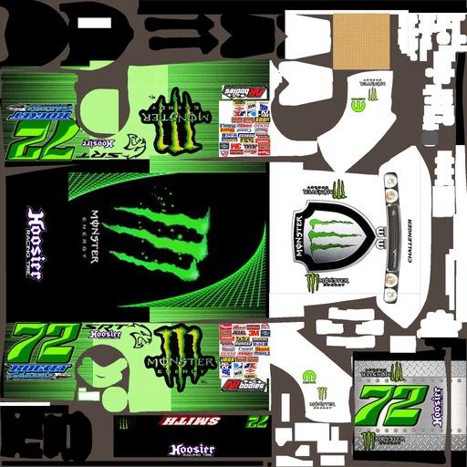 MONSTER RACING by DeShawn Gorham - Trading Paints