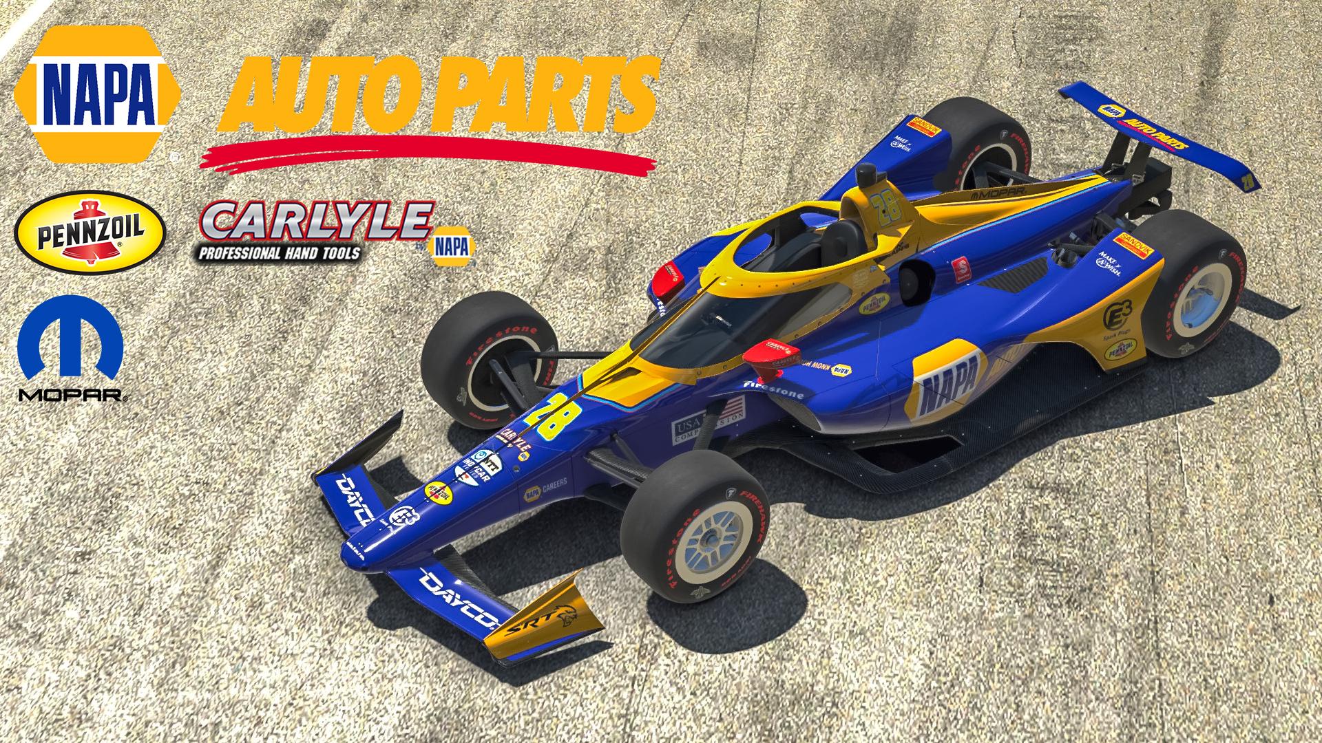 NAPA Racing - Ron Capps #28 by Paul Mansell - Trading Paints