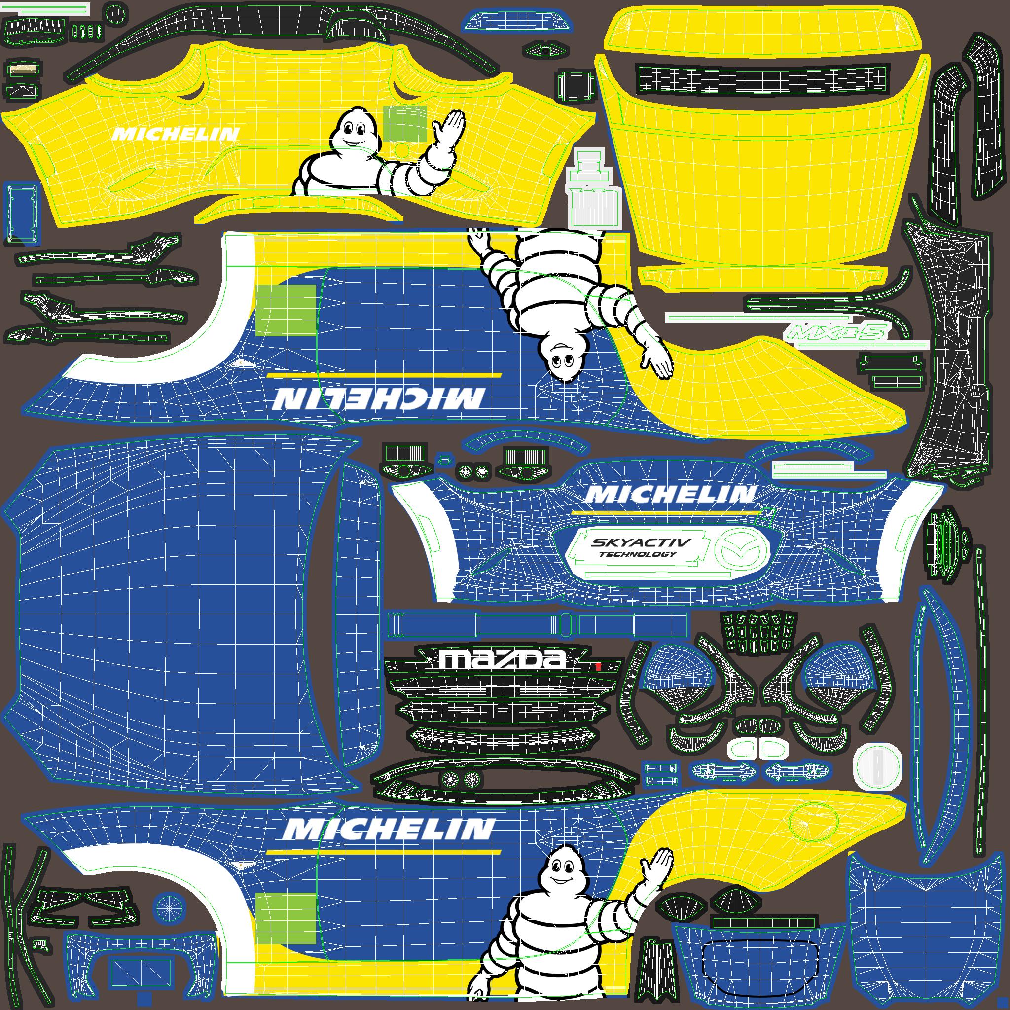 Mazda MX5 2016 by Benjamin Thirouard - Trading Paints